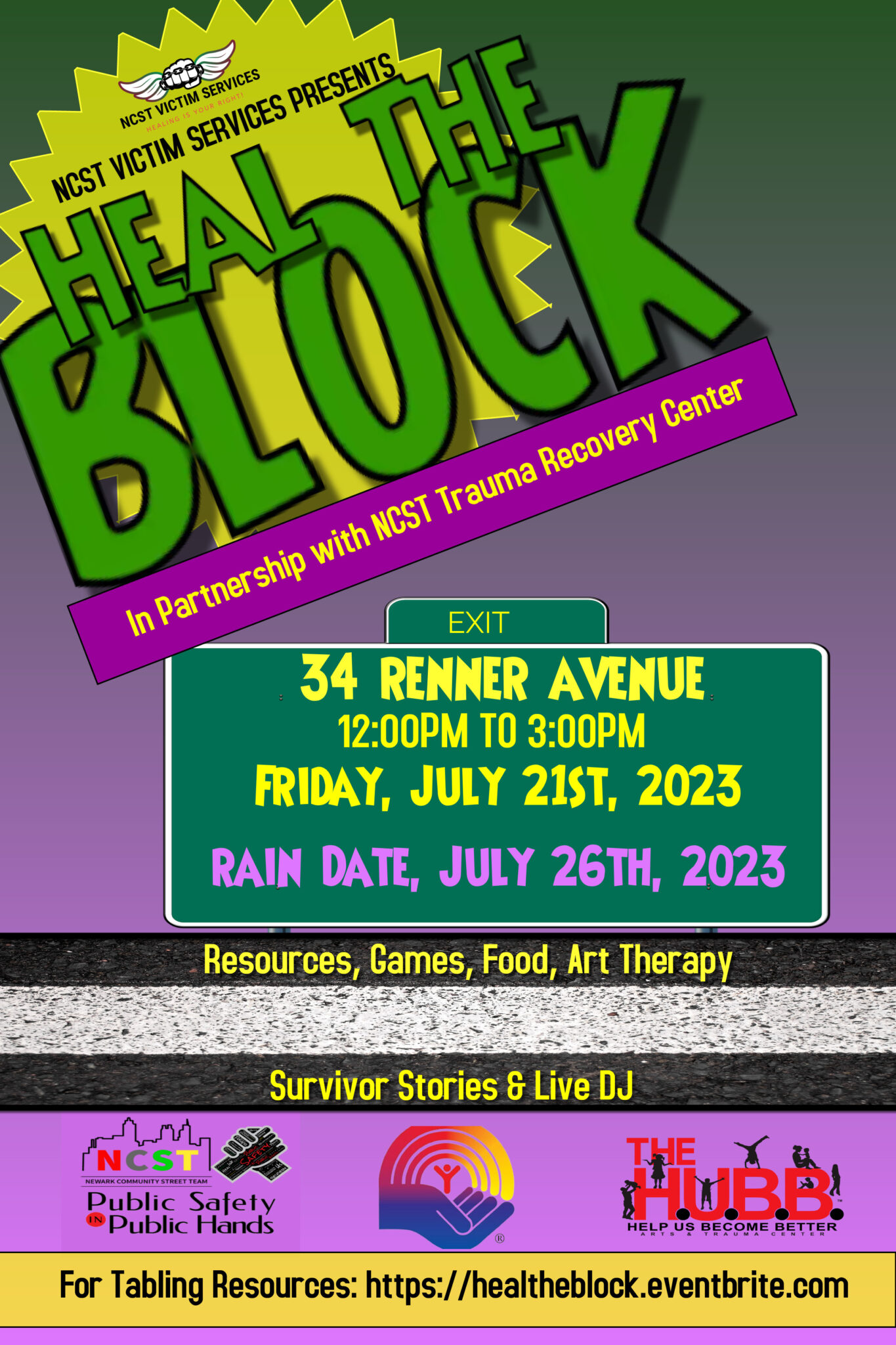 Heal the Block, July 26 - Newark Community Street Team